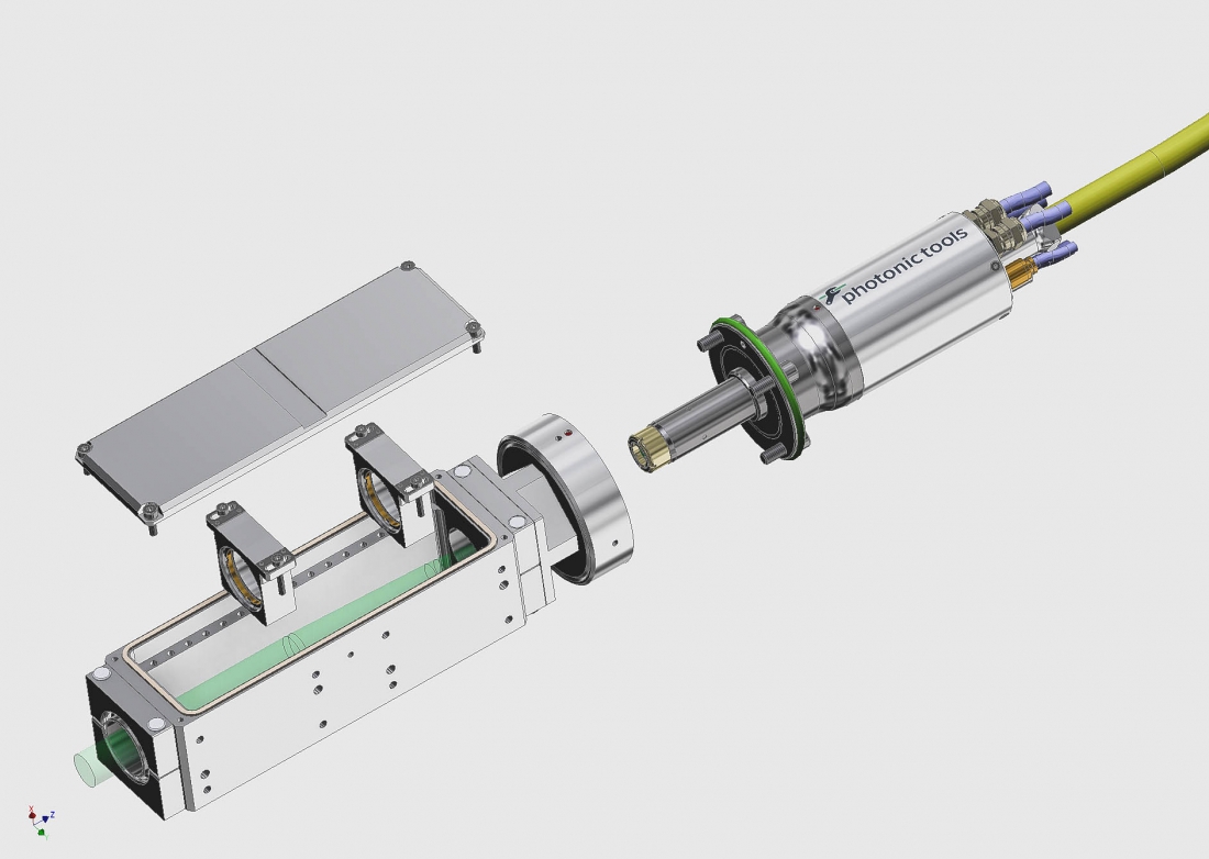 MPH-UKP Laser Processing Head - Photonic Tools
